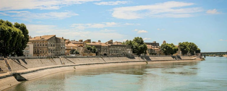 Map | Along the Rhône river
